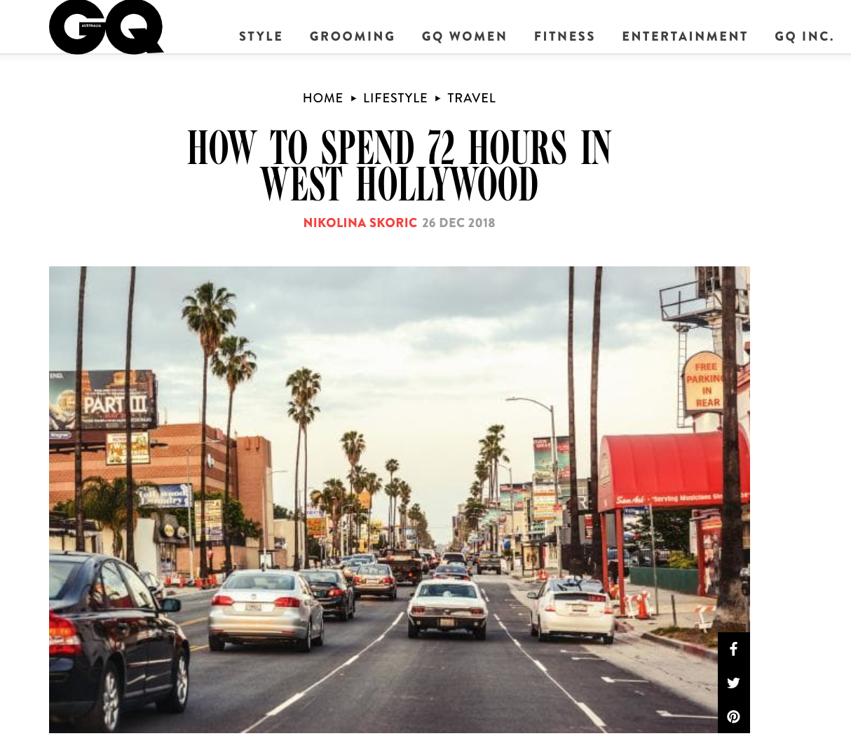 GQ Australia – Anne Van Gorp